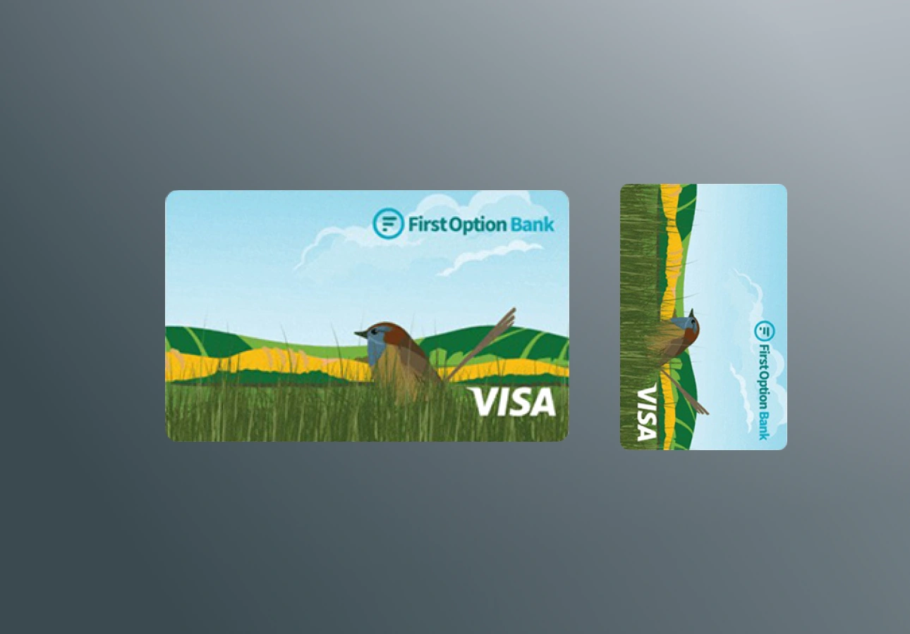 How to Apply for the First Option Visa Card | APPS poupança